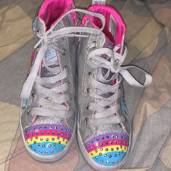 Skechers | Shoes | Kids Flip Kicks Twilites 2 Sneaker Rainbow Sketchers ...